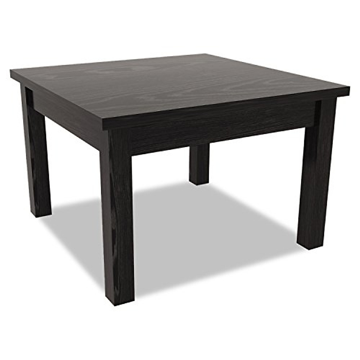 Alera VA7520BK Valencia Series Occasional Table, Rectangle,23-5/8w x 20d x 20-3/8h, Black