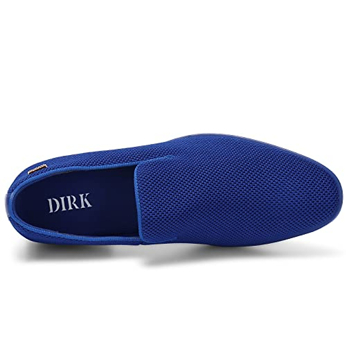 Dirk Dress Shoes for Men Tuxedo Shoes Slip-On Loafer Casual Oxford Shoes Fashion Lightweight Blue