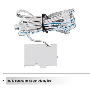 MECCANIXITY Ice Full Switch Sensor for Ice Maker Magnet Door Panel Switch 140cm Three Lines White