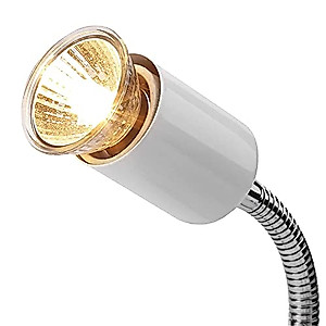 Dehydrator Reptile Heat Lamp 220-240V Healthy Lamp Bulbs Aquarium Heat Basking Spot Light Spiral Compact Reptile Sunlight for Reptile Snake Lizard Tortoise Gecko (Color : White-75W)