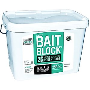 Rodenticide,Blocks,Bromadiolone,17.3 lb.