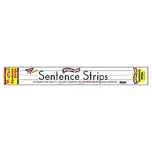 Trend Wipe-Off Sentence Strips