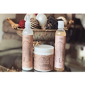 EDEN BodyWorks Almond Marshmallow Hydration Serum | 8 oz | Define Curls, Protect, Add Shine & Smooth Hair