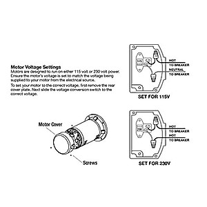 Everbilt EFLS15CI-HD 1.5 Horse Power 3330 GPH Heavy-duty Cast Iron Lawn Irrigation System Sprinkler Pump
