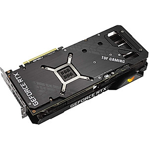 ASUS TUF Gaming NVIDIA GeForce RTX 3080 OC Edition Graphics Card, 10GB GDDR6X, PCIe 4.0, HDMI 2.1, DisplayPort 1.4a, Dual Ball Fan Bearings, GPU Tweak II w/ Mytrix HDMI Cable
