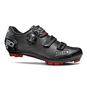 Sidi Men's Trace 2 Cycling Shoes, Black/Black, 8