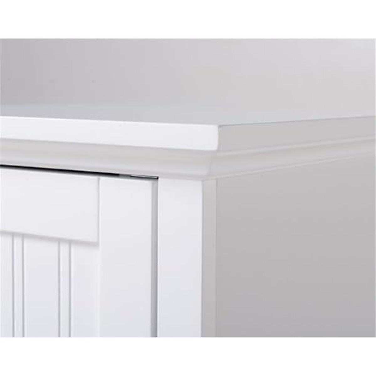 American Furniture Classics 25501 OS Home and Office One Door Tall Storage Pantry, Large, White, 1 Pantry