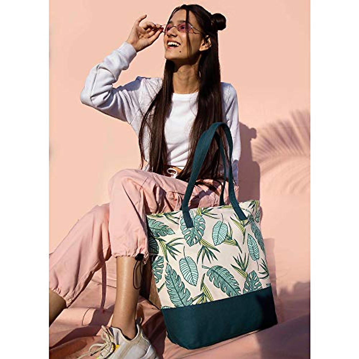 EcoRight Large Tote Bag for Women for Travel, Work, Beach | Waterproof & Eco Friendly