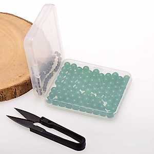 Paialco 6 PCS Pack Small Storage Boxes Flat Rectangle Plastic Box Containers