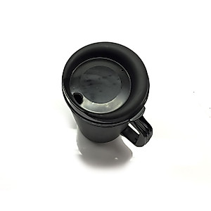 34 Oz ThermoServ Foam Insulated Coffee Mugs - Black