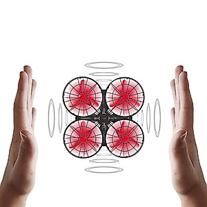 SYMA Revolt ORBITER Obstacle Avoidance Drone X26, Easy Indoor Drone for Beginners, One Key Take Off and Landing, Ages 8+
