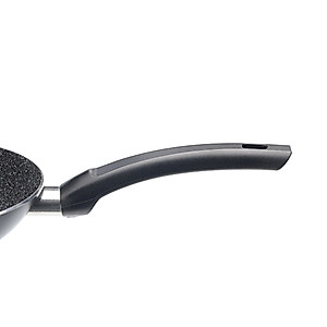 ALLUFLON Tradition Italy Frying Pan, Aluminium, Black, 20 cm