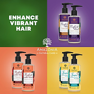 All Natural Color Shampoo and Conditioner for Color Treated Hair With Seaweed, Lactic Acid, Cupuacu & Murumuru to Prevent Fading & Intensify Vibrancy 6.8oz