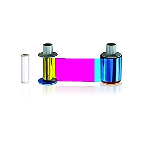 2ID - Genuine Fargo 84051 YMCK 500 HDP Color Ribbon | Compatible with HDP5000 / HDPii Printers | Print Full-Color Images, Text and Barcodes | Rated to Last for Up to 500 Prints