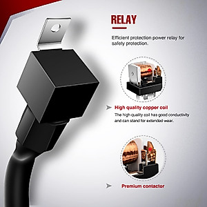 Nilight LED Light Bar 20Inch 288W Flood Spot Combo 28800LM Off Road Driving Lighting with Wiring Harness for Trucks Tractor Trailer Pickup Golf Cart SUV ATV UTV 4x4 Van Camper