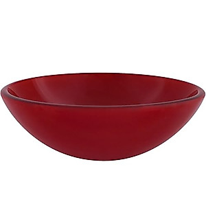 Novatto ROSSO Double Layer Glass Vessel Sink
