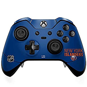 Skinit Decal Gaming Skin Compatible with Xbox One Elite Controller - Officially Licensed NHL New York Islanders Lineup Design