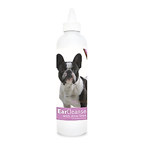 Healthy Breeds French Bulldog Ear Cleanse with Aloe Vera Sweet Pea and Vanilla 8 oz