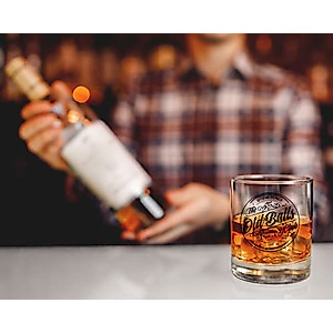 Old Balls Whiskey Glass - Funny Retirement or Birthday Gifts for Men - Unique Gag Gifts for Dad, Grandpa, Old Man, or Senior Citizen, 30th, 40th, 50th, 60th Birthday Gift for Men