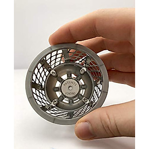 Tubbrella the Most Innovative Bathtub Drain Strainer/Hair Catcher (silver)
