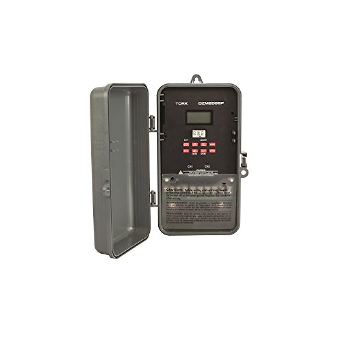NSI DZM200BP Series DZM Momentary Output 365/7 Day Advanced Lighting Control Time Switch, 120/208-240/277 VAC Timer Supply, 2 Channels, SPDT Momentary Dry Contact