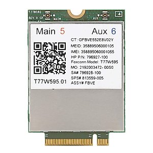 4G LTE Module, Network Card, Network Card, Card,Modulator-Demodulator for HP LT 4120 X5 4G LTE WWAN M.2 Modem Module