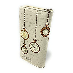 Shag Wear Pocket Watch Rabbit Wallet for Women Beige
