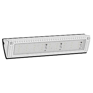 Leisure LED RV Exterior Porch Utility Light - 12v 2250 Lumen 12.9" Lighting Fixture. Replacement Lighting for RVs, Trailers, Campers, 5th Wheels (White)