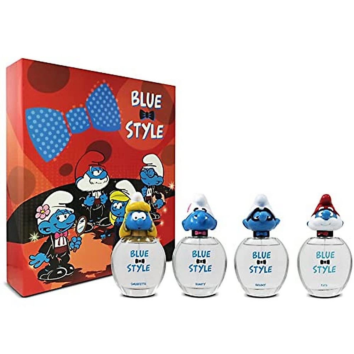 Smurfs 3D Fragrance Collection Set, 1.7 Ounce, 4 Count