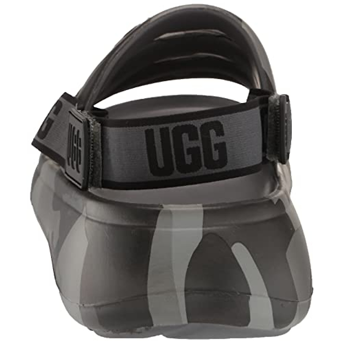 UGG Men's Sport Yeah CAMOPOP Slide Sandal, Black, 11