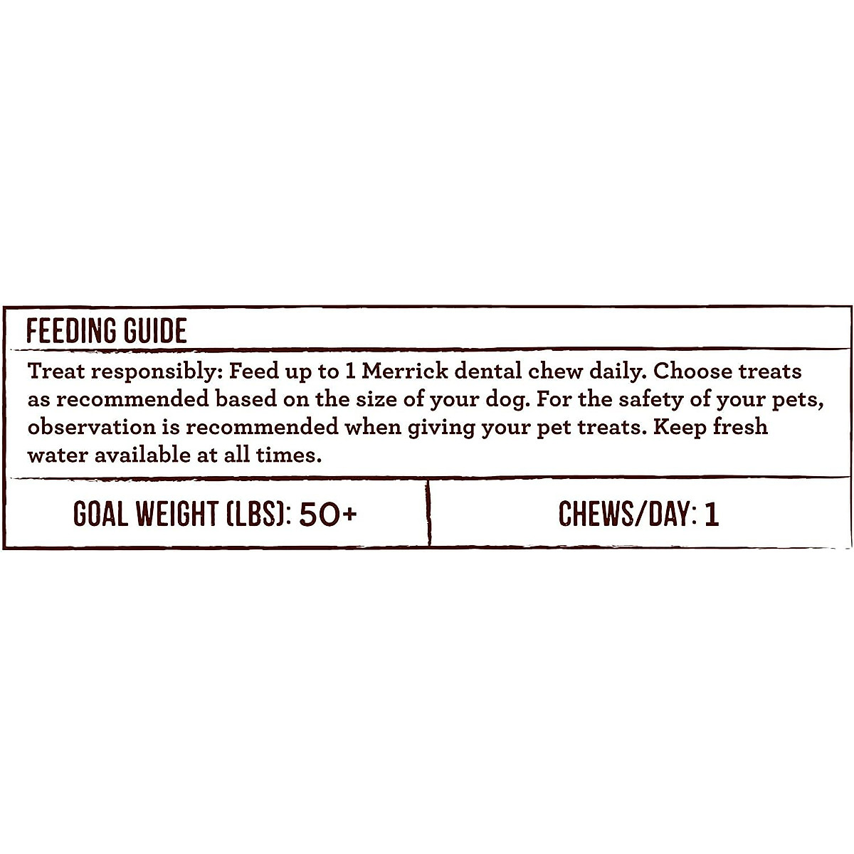 Aurora Pet Bundle Pack (2) Merrick Fresh Kisses Double-Brush Mint Breath Strip Infused Large Dental Dog Treats with AuroraPet Wipes