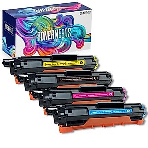 TONERNEEDS Black and Color Toner Cartridge - Compatible with Brother Printer tn227 Toner TN227BK TN223 TN-223BK MFC-L3750CDW HL-L3210CW HL-L3290CDW HL-L3270CDW HL-L3230CDW MFC-L3710CW (4-Pack)