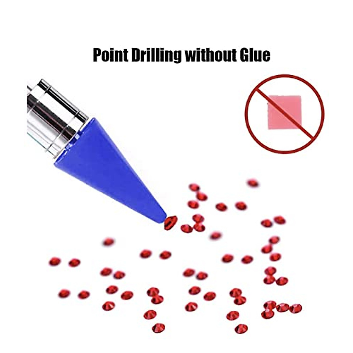 Diamond Painting Pens, 2Pack, No Wax Needed, Diamond Art Pen/Tools, Self-Stick Drill Pen, Specialty Design 5D DIY Painting with Diamonds Accessories Kits by DPG-The Diamond Painting Group