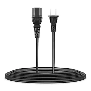 Jantoy UL Listed 6.6ft 2-Prong Power Cord Cable Lead Compatible with Rotel RC-1070 RCD-1072 RDV-1092 DVD Player