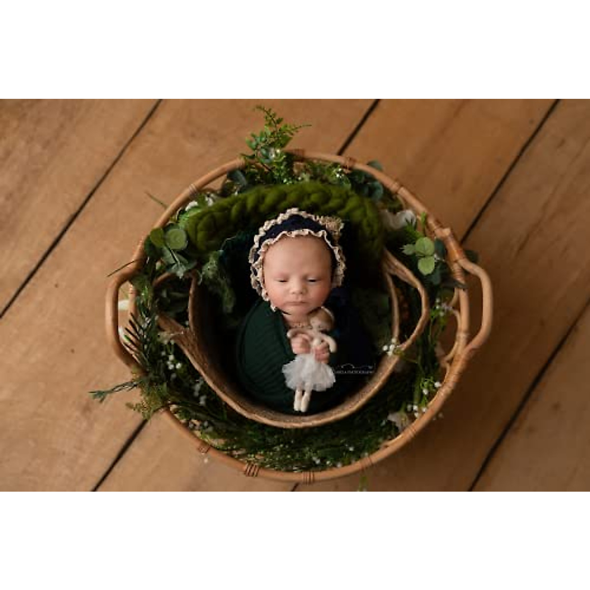 Twinkle Nest Baby Wrap. Set of 3 Newborn Photography Wraps. Baby Swaddle or Blanket for Newborn Photography Props. Waffle Knit Baby Wraps. Baby Photoshoot Props for Boy or Girl. Baby Registry Gift.