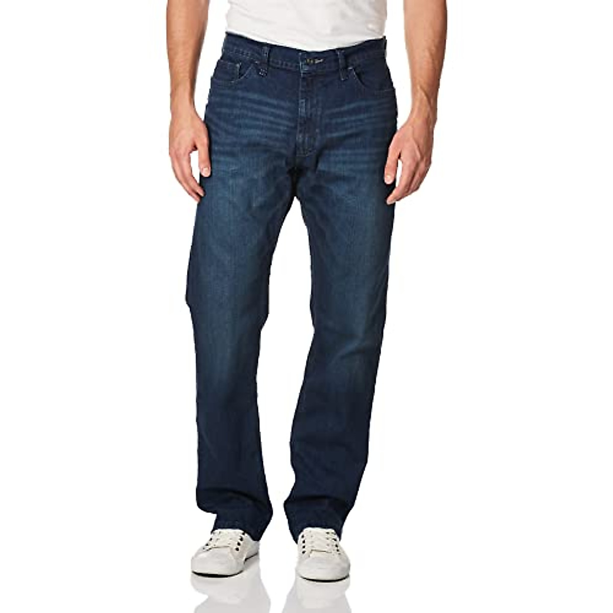 Nautica Men's Size Big and Tall Relaxed Fit Jean, Pure Deep Bay Wash, 58W x 30L