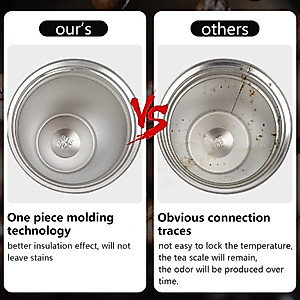 12 oz Stainless Steel Vacuum Insulated Tumbler - Coffee Travel Mug Spill Proof with Lid - Thermos Cup for Keep Hot/Ice Coffee,Tea and Beer (Tibetan blue)