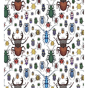 Stesha Party Insect Gift Wrap, Bug Birthday Present Wrapping Paper - 30 x 20 Inch (3 Sheets)