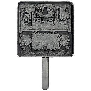 Open Road Brands Jeep Grille Metal Wall Hook - Jeep Wall Hook for Coats, Jackets, Keys and More