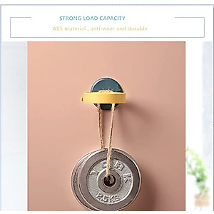 FREE Hair Dryer Holder,Wall Mounted Hair Tool Organizer , Blow Hair Dryer Holder，Hair Accessories Organizer, No Holes Hair Dryer Storage Rack for Bathroom Toilet (White)