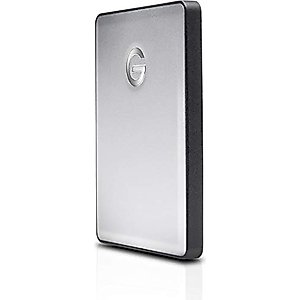 G-Technology 1TB G-DRIVE Mobile USB 3.0 Portable External Hard Drive, Silver - 0G06071