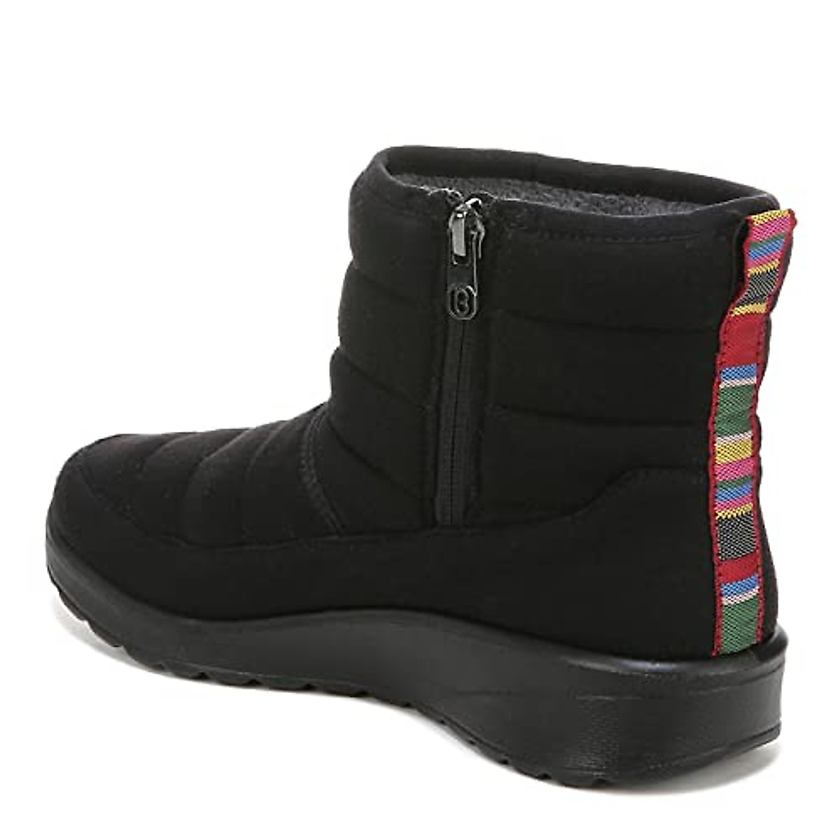 BZees Women's Glacier Ankle Boot, Black, 11