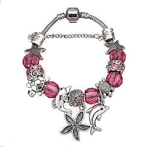 Surprise Charms set of 50 Beards Silver Stater Charms Fits PANDORA Jewelry for European Snake Chain Bracelets