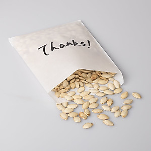 BagDream Glassine Waxed Paper Bags 5.5x7.75 Inches Pack of 100 Flat Glassine Bags Glassine Envelopes, Cookie Bags, Popcorn Bags