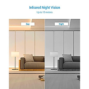 EZVIZ 4MP Indoor Camera PTZ with AI Human Detection, 2K Pan Tilt Security, Baby/Pet Monitor, Night Vision, 4X Auto-Zoom, Motion Tracking | C6W