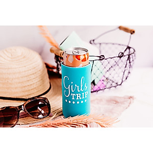 Girls Weekend Trip Gift for Women Bachelorette Party Favor Fun Cruise Essential Idea - Set of 4 (Slim)