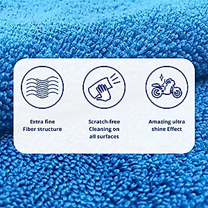 Shinykings Motorcycle Cleaner Wash&Shine 66 | WATERLESS Motorcycle Wash with Ultra Shine Effect | Powerful Detailing Spray for All Surfaces | Motorcycle Cleaning Kit | 16.9 fl.oz