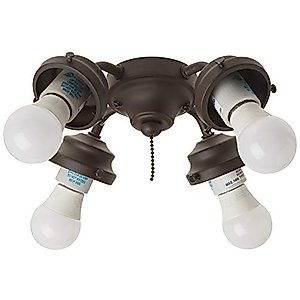 Hunter Fan Company, 99143, Four-Light New Bronze Fitter