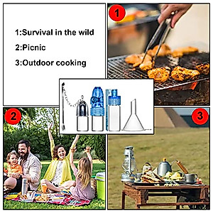 Portable Decoration Mini Bottles| Cute & Small Bottles for Kitchen(4PCS)