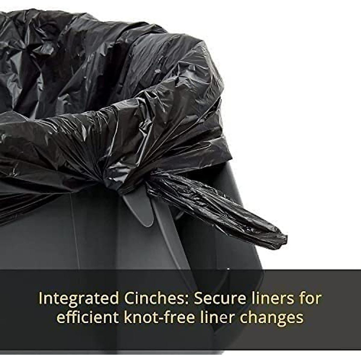 Rubbermaid Commercial 263200GY Round Brute Container Plastic 32 gal Gray (1)